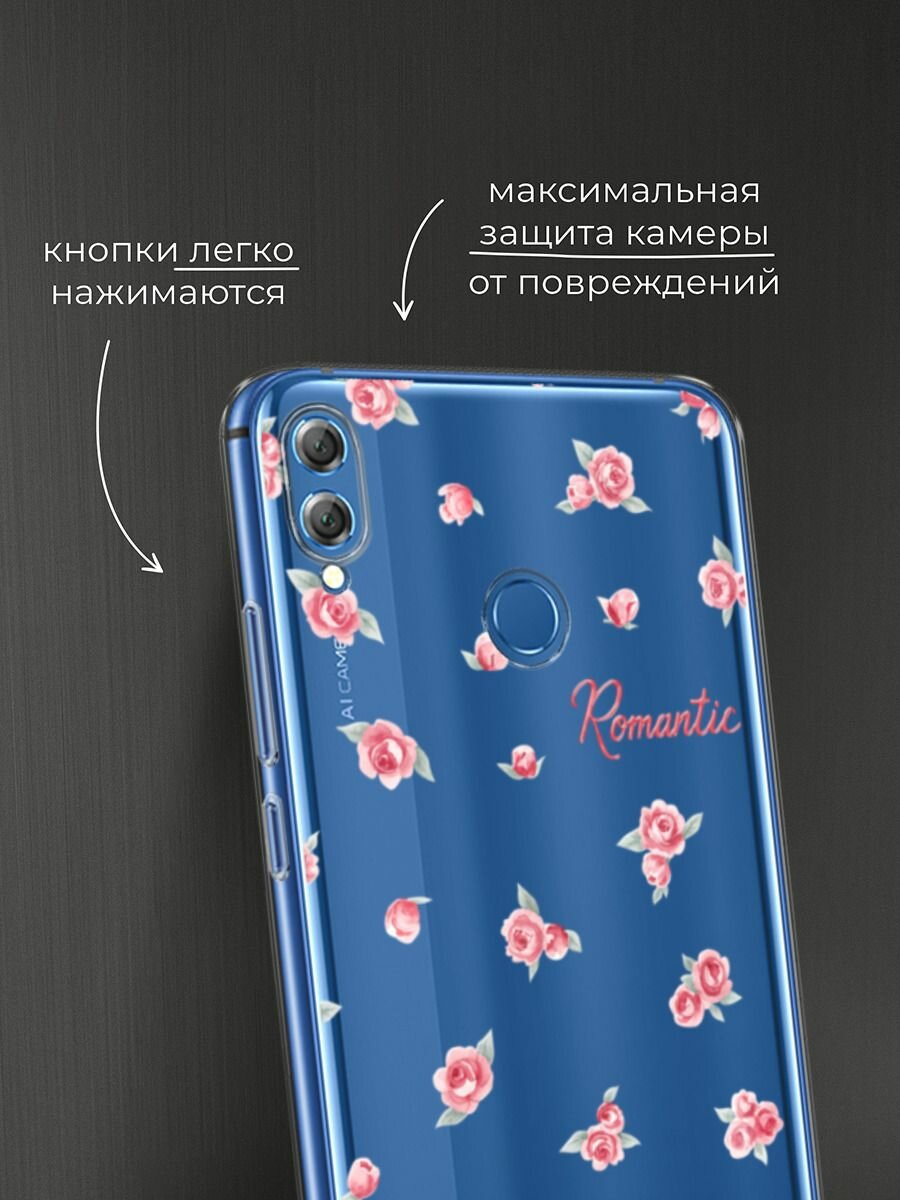 Чехол на Honor 8X / Хонор 8Х с принтом "Romantic 3" — фото 1