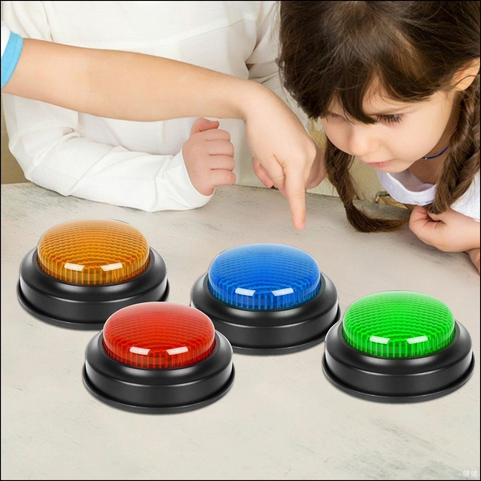 Эксклюзивные светящиеся кнопки со звуком для детских викторин и игр