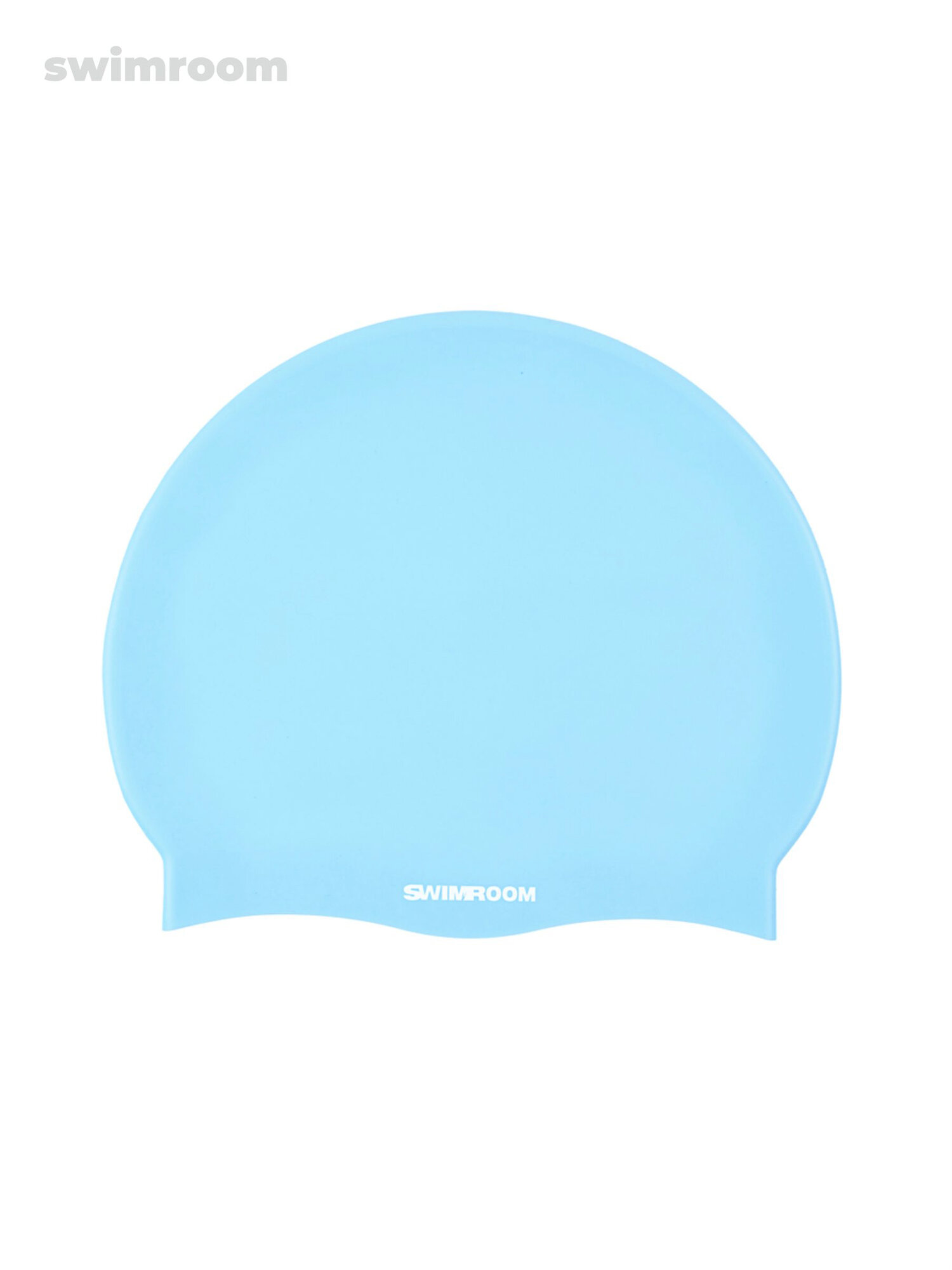 Силиконовая шапочка для бассейна и плавания взрослая, размер 52-56