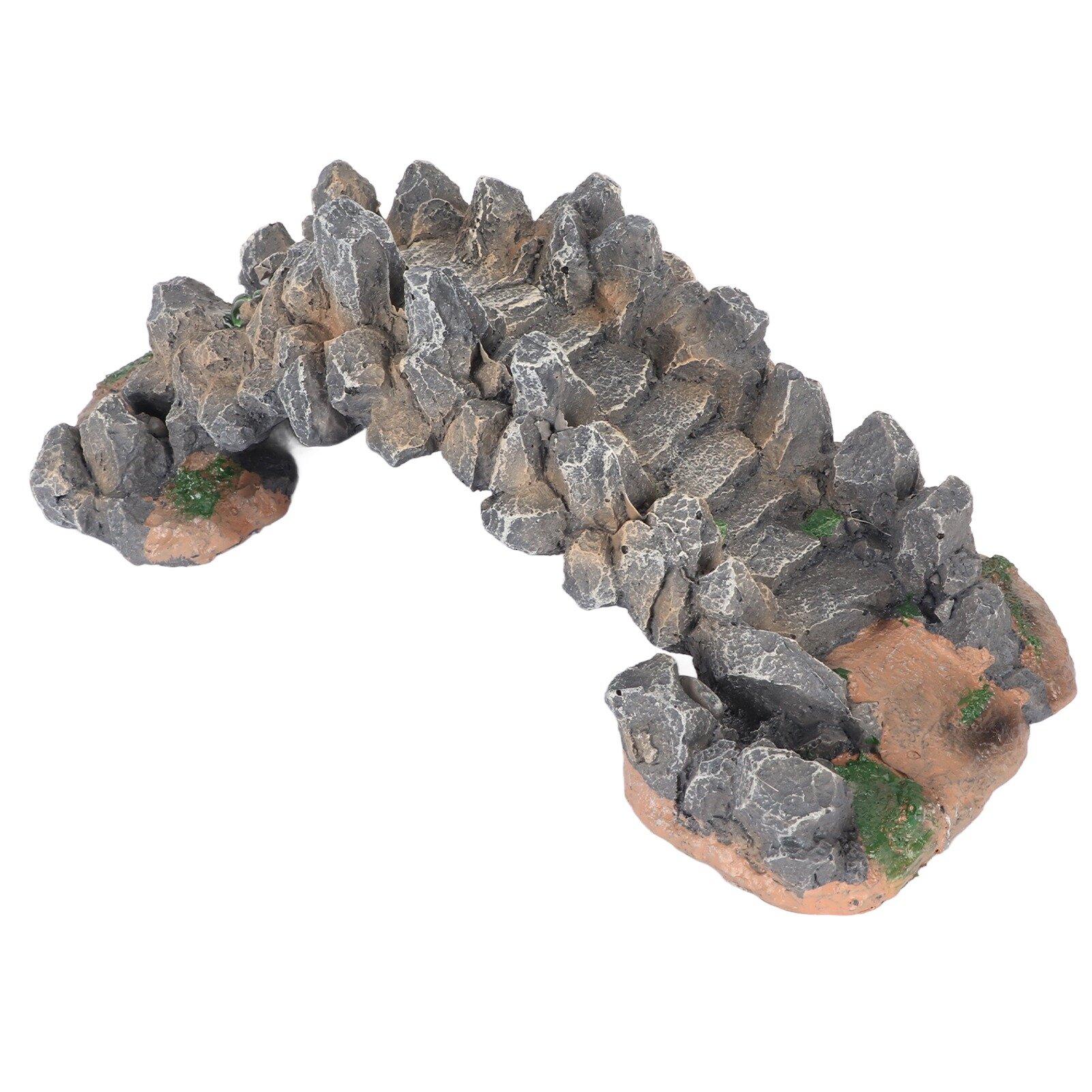 Aquarium Arch Bridge Resin Safe Simulation Decoration Fish Tank Ornament for Landscaping
