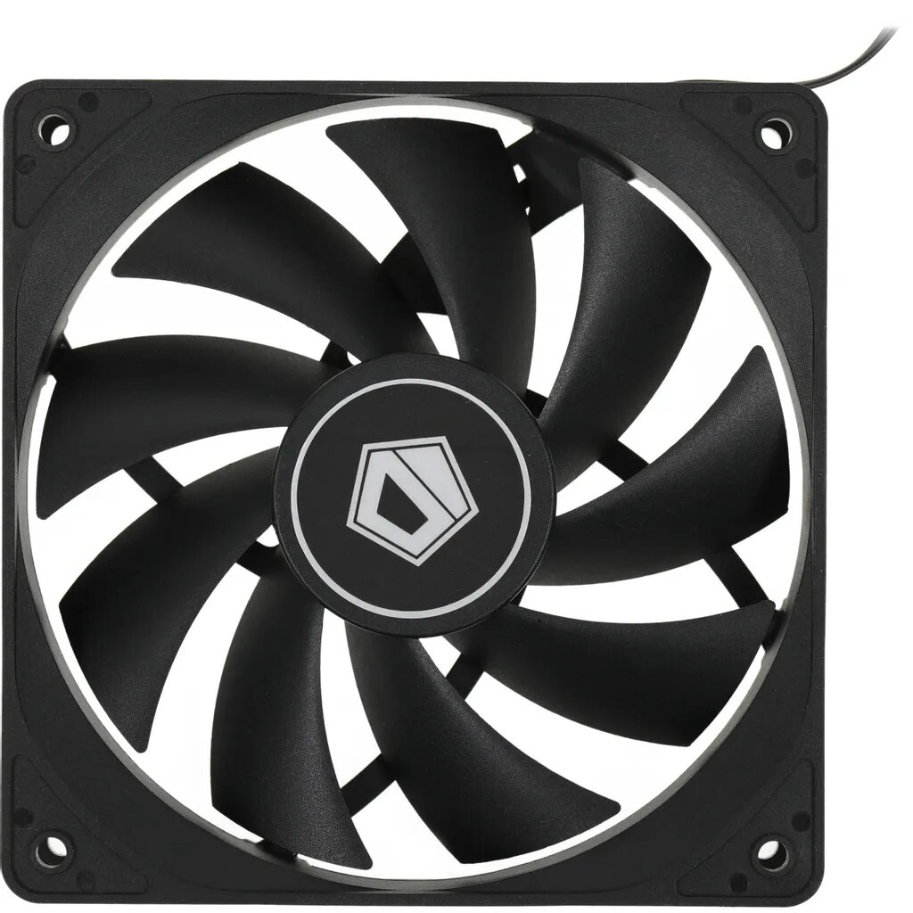 Вентилятор ID-COOLING FL-12025K 120мм, 3-pin, 1250об/мин, 21 дБ, черный, Ret