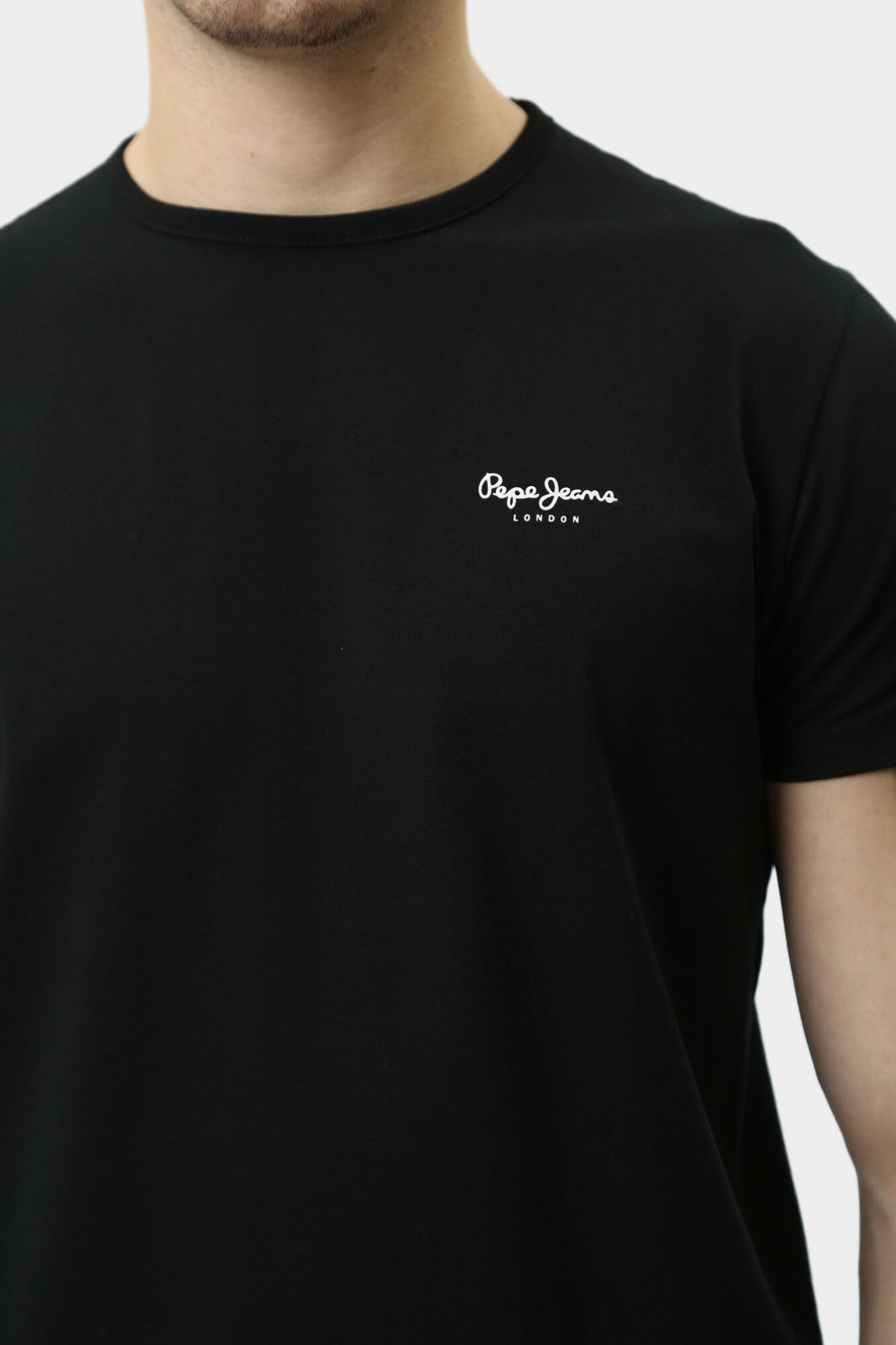 Футболка Pepe Jeans, размер XL, черный — фото 1