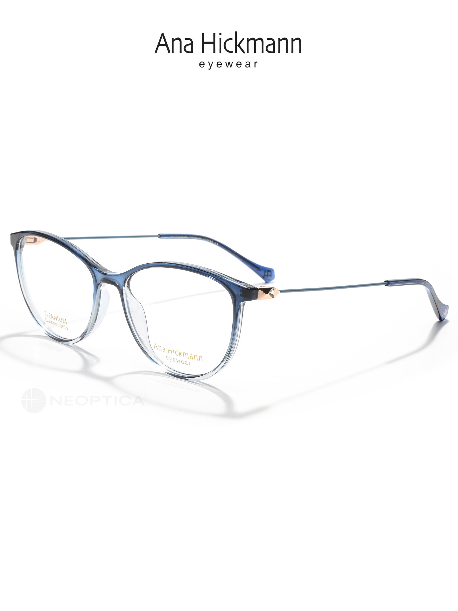 Женская оправа Ana Hickmann AH4007T C01 размер 54