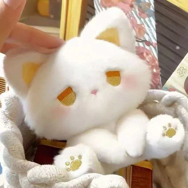 Мягкая плюшевая кукла MYPANDA 15 см Белый, 16CM white yellow