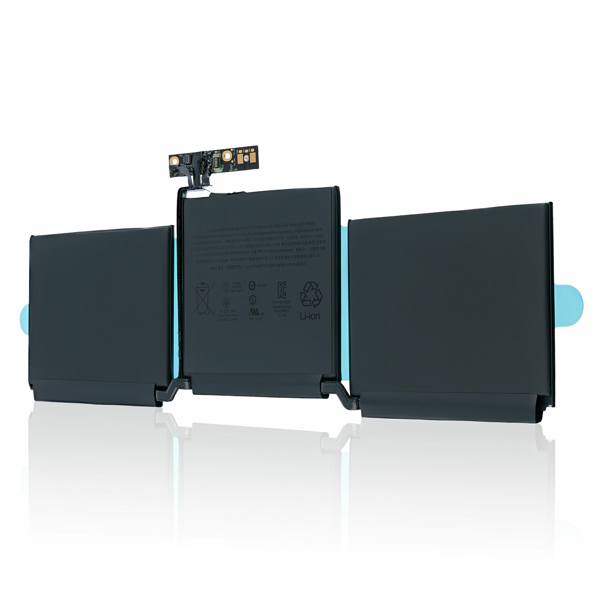 Аккумулятор для ноутбука Apple 4781 мАч, (A1708 A1713)