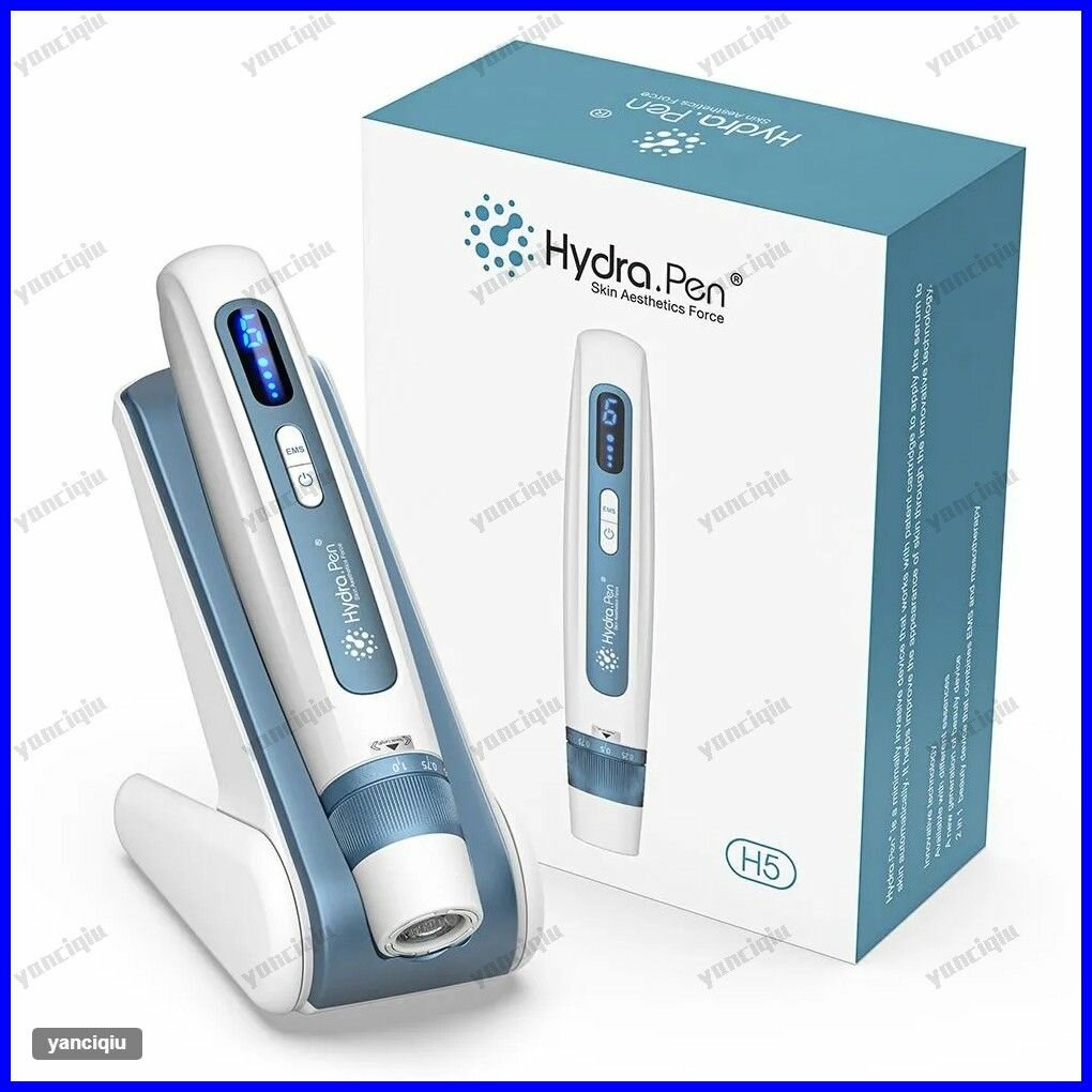 Косметологический аппарат Новейший аппарат Hydra pen H5 EMS 2024 года, Профессиональный электрический нано-микроигольный инструмент для введения