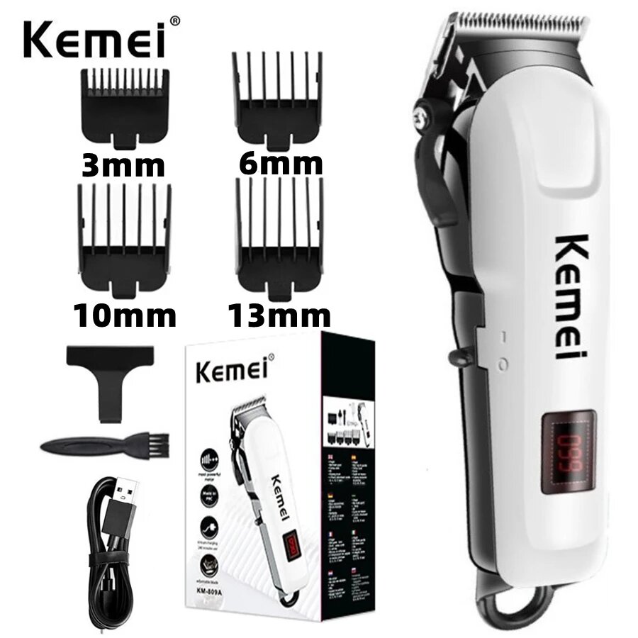 Kemei 809A Триммер для волос с коробкой