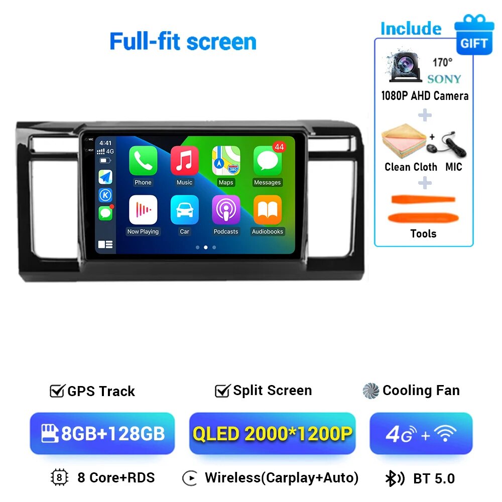 Android 14 Автомобильный радиоприемник GPS для Honda N - WGN RHD 2013-2019 Carplay Авто DSP-плеер Мультимедиа WIFI + 4G Видео Стерео 360 Камера 2K 8G-128G CAM