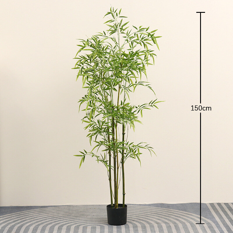 2025 Искусственный бамбук, фальшивый бамбук, декор для интерьера, садовый ландшафт, искусственное растение, оптовая продажа