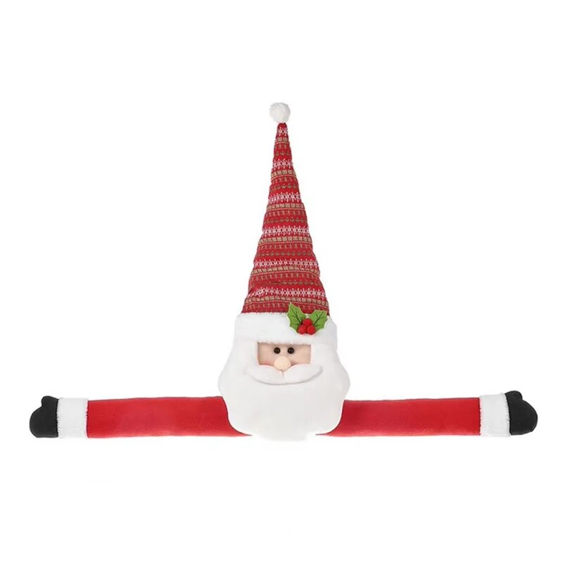 Новогодняя верхушка на елку: Дед Мороз и Снеговик