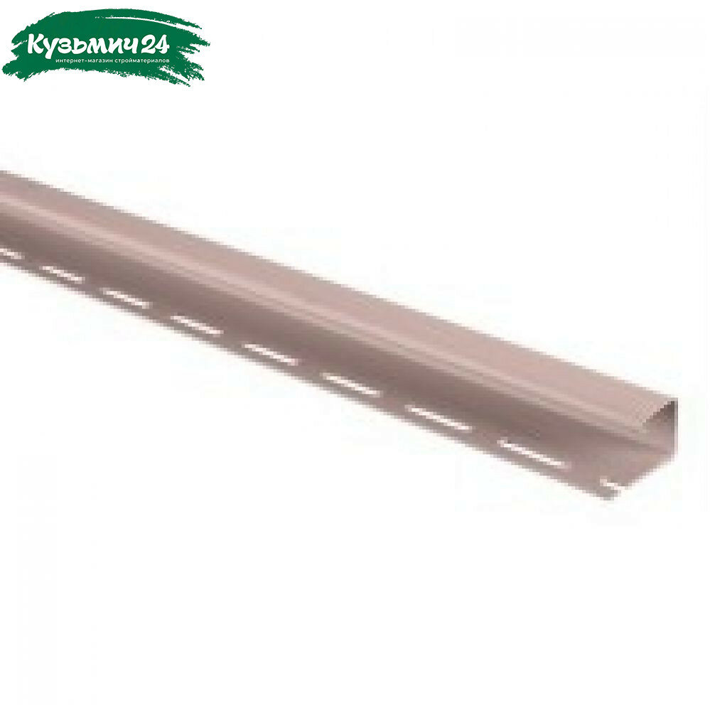 Сайдинг планка j-trim персиковая, 1 шт.