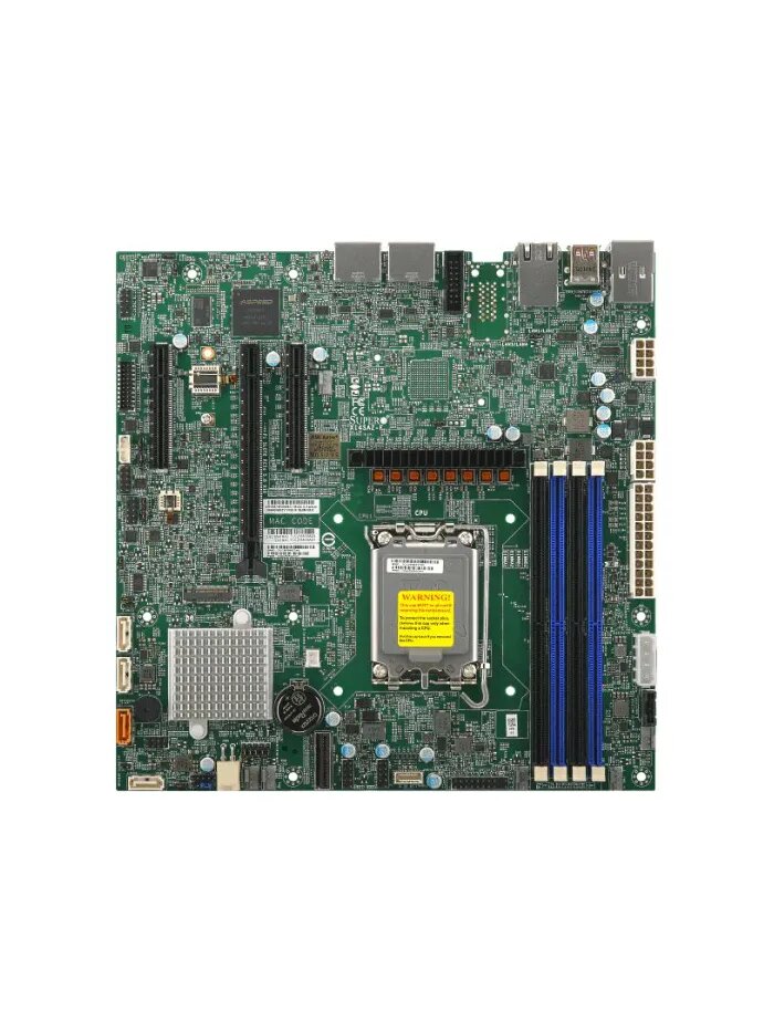 Материнская плата Supermicro MBD-X14SAZ-F-B Micro-ATX LGA1851 Intel W880 4xDDR5 (192ГБ)