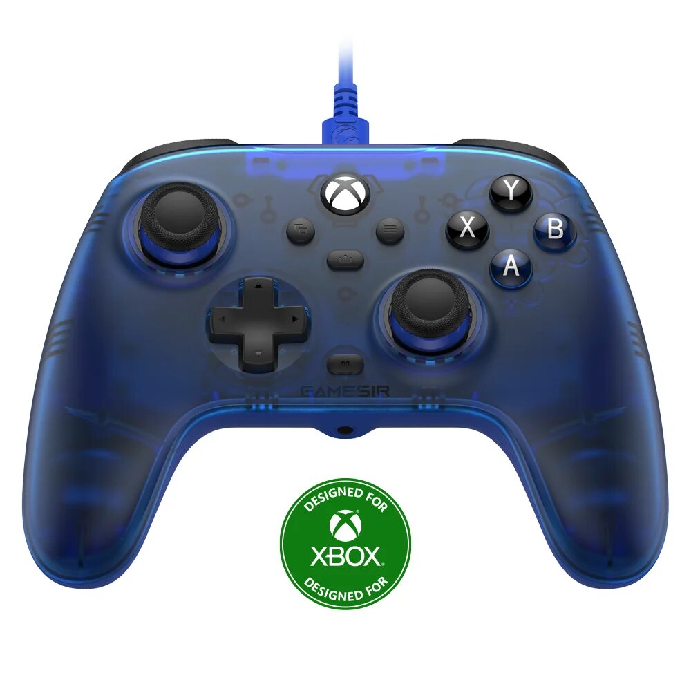 GameSir T7 Sapphire Blue проводной геймпад для Xbox