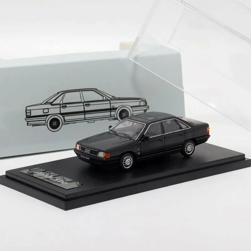 Миниатюрная модель автомобиля из литого металла Ауди 100 C3 RM модель автомобиля Игрушки 1:64 Audi 100 C3 RM