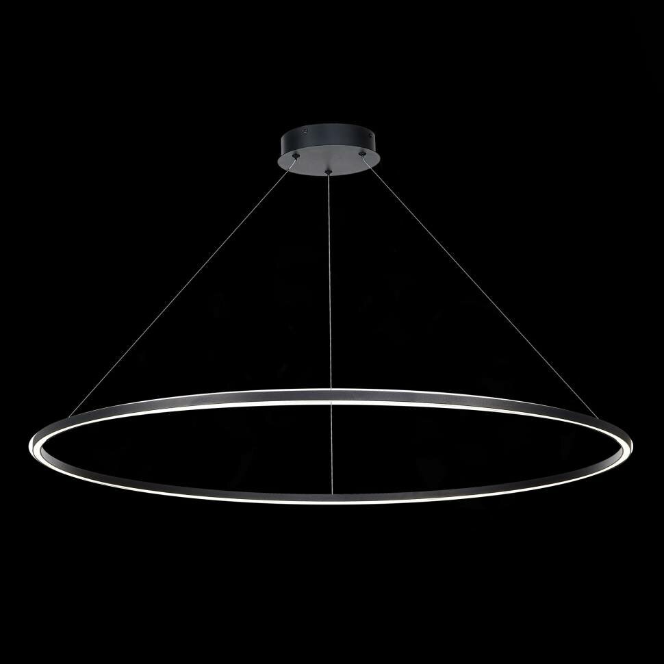 ST LUCE ST605.443.57 Светильник подвесной ST-Luce Черный/Белый LED 1*57W 4000K Подвесные светильники