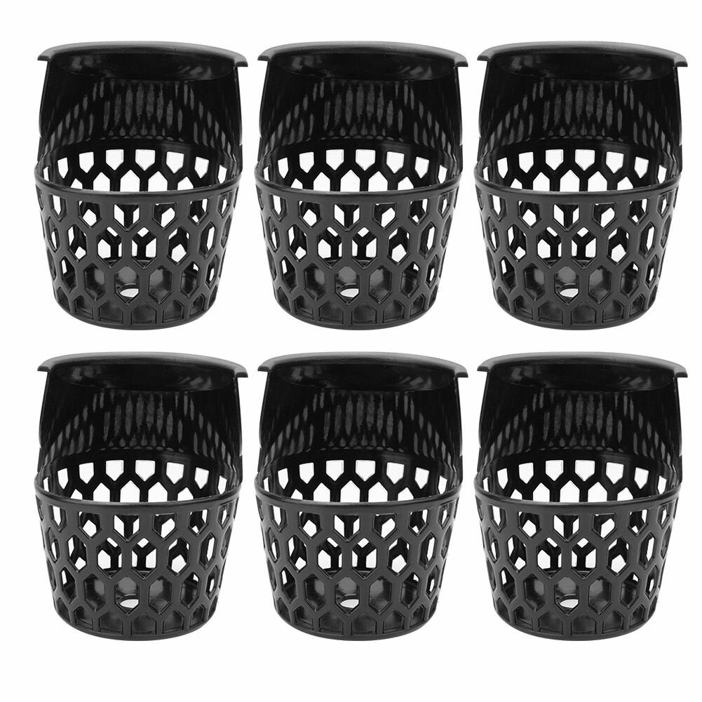 6 шт. прочных пластиковых корзин для шаров для снукера 16 см, аксессуары для бильярдного стола, практичные карманы для хранения бильярдных шаров для домашних развлечений