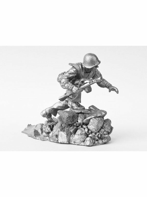 Коллекционный оловянный солдатик фигурка Моряк