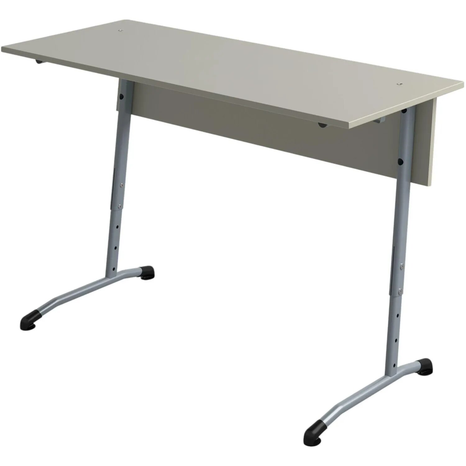 Парта МЕТ_ Стол ученический Гармония 2-местный 3-7г. р. серый/серый