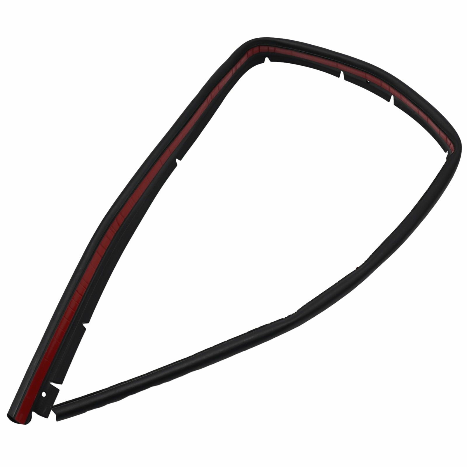Уплотнитель капота Toyota Corolla 2009-2013 53395-02040 - черный резиновый уплотнитель между капотом и бампером