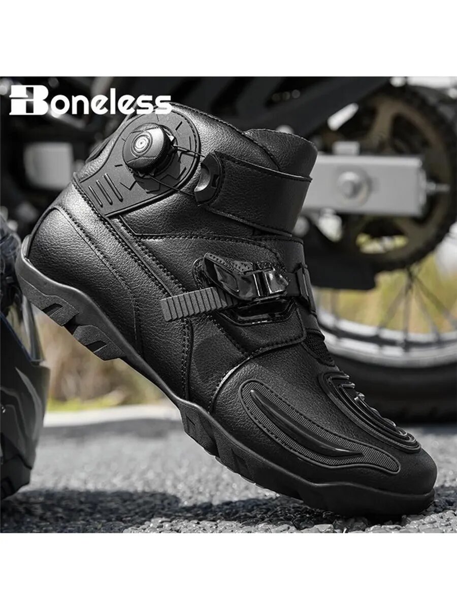 Мотоботы BONELESS, белый