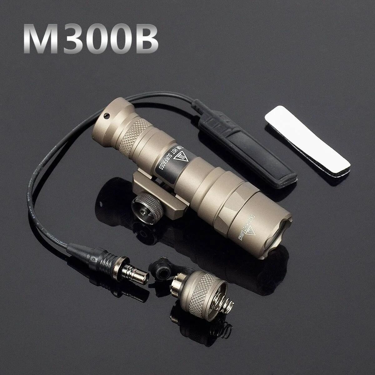 Фонарь GeRuiLaite SureFire M300B, 1 светодиод, ударопрочный, коричневый