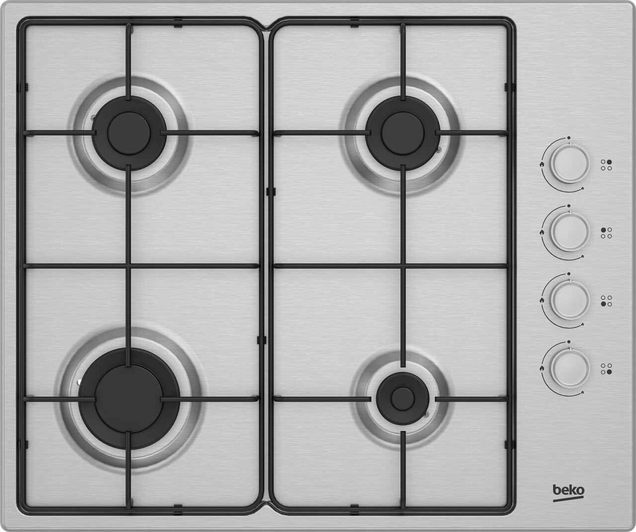 Встраиваемая варочная поверхность BEKO HIGG 641C3 SX белый