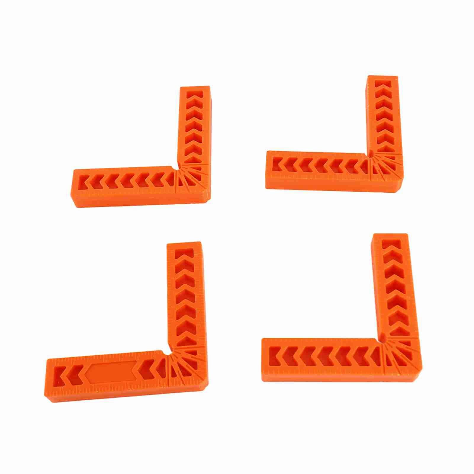 4 шт. Пластиковый угольник 90 для столярных работ, с градусной шкалой