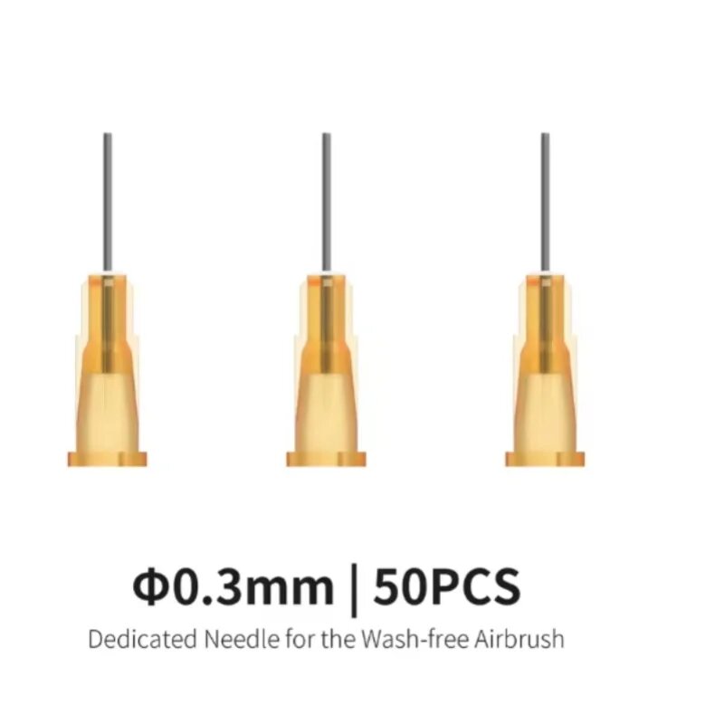 Иглы для аэрографа DSPIAE PT-AB, 0.3 мм, 50 шт, AB-D03