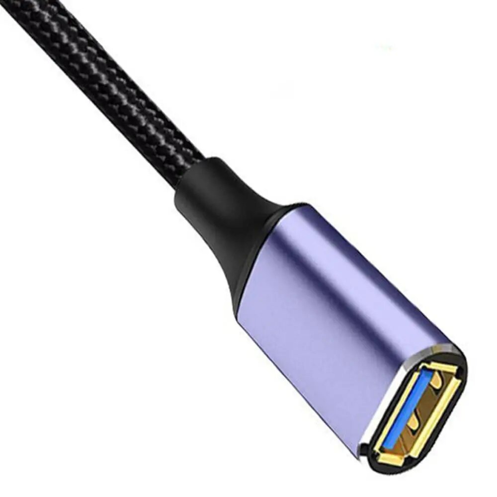 Кабель USB Type-C на USB 3.0, 1m, фиолетовый — фото 1