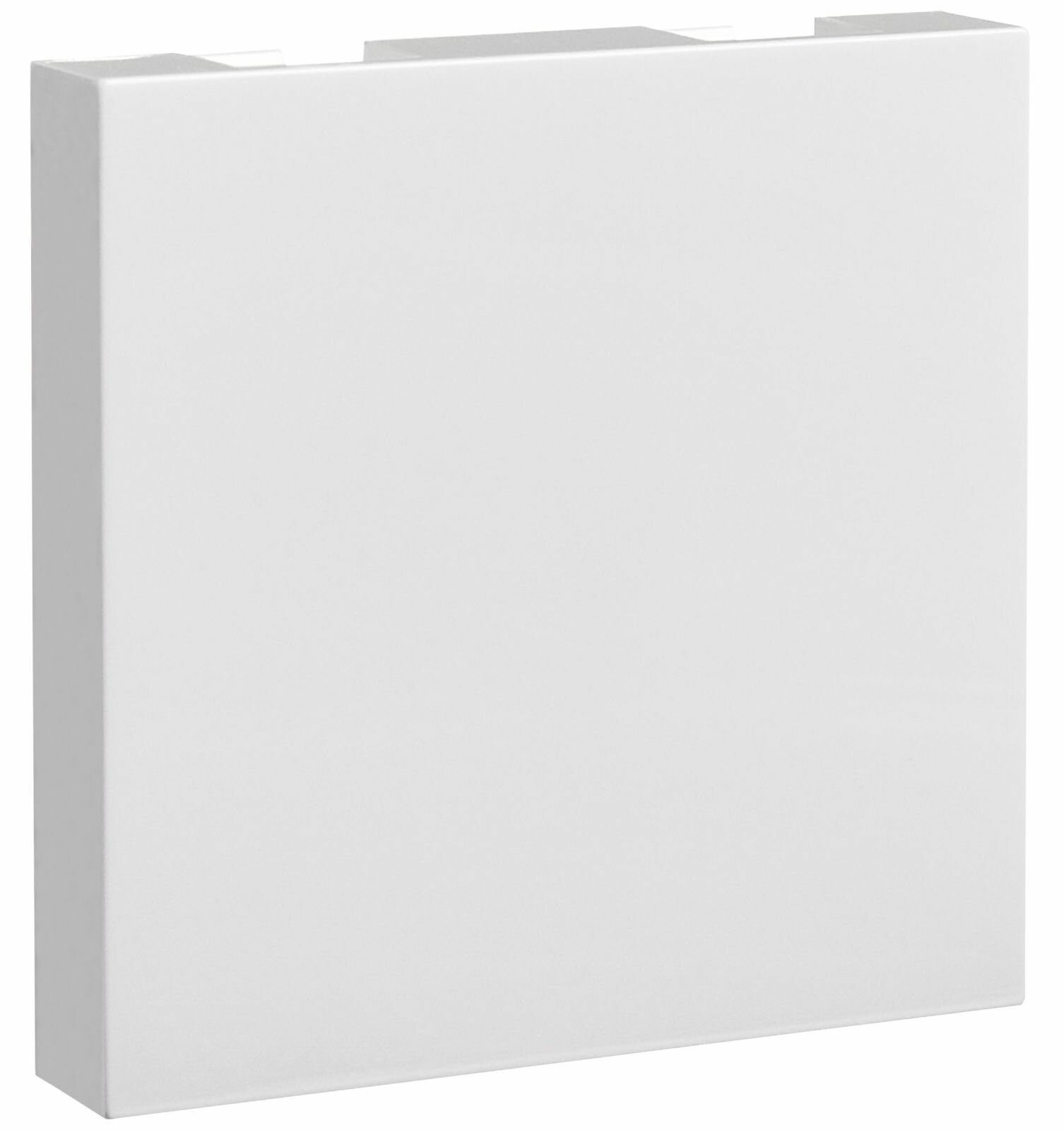 Заглушки для кабеля IEK 2 модуля, белая, 2 шт, пластиковые