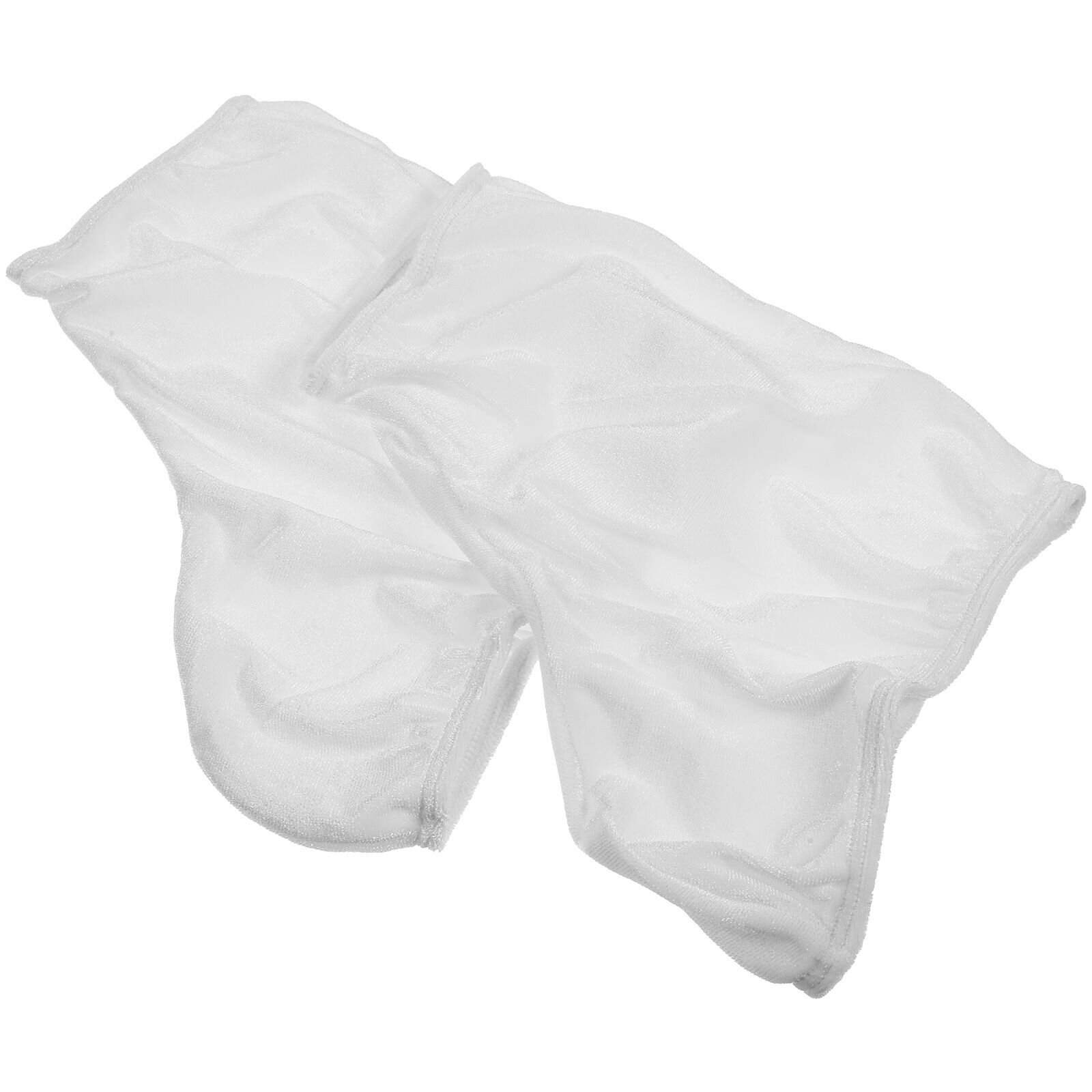 Чехлы Для Коньков, Эластичные, Для Защиты Лезвий, 1 Пара, Белые