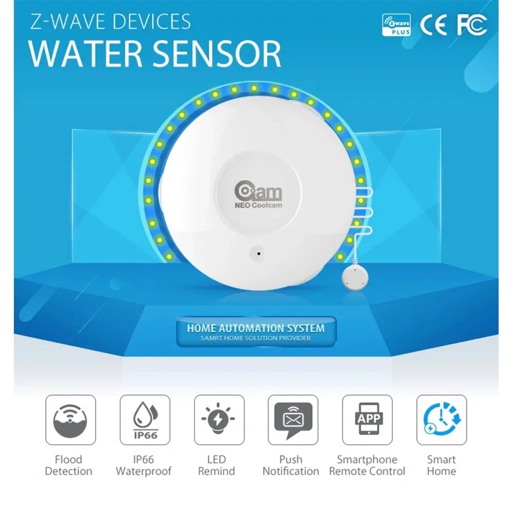 Coolcam NAS-WS02Z датчик утечки воды
