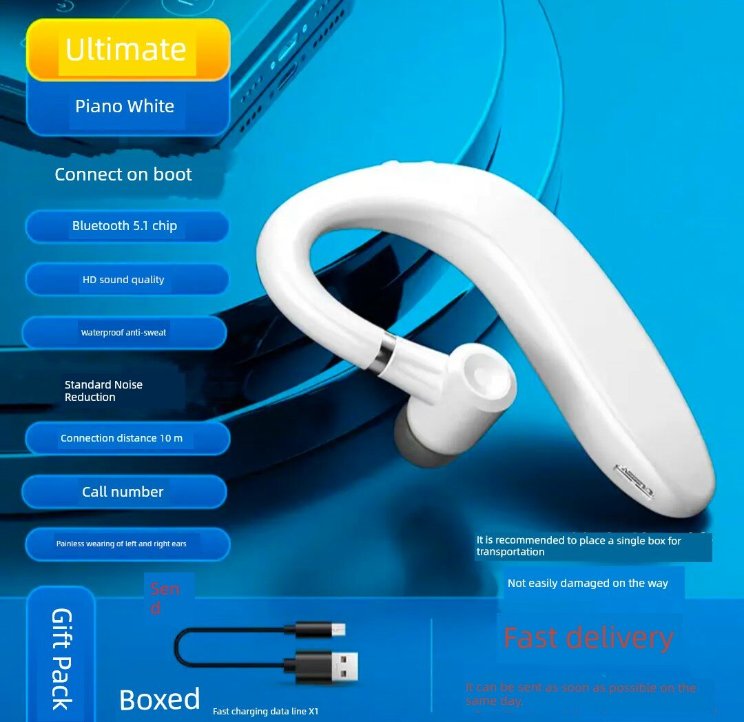 Беспроводные наушники True Wireless Bluetooth для Huawei Honor X50/X50i/X40/X40GT/X30, белые, в коробке, 40 часов