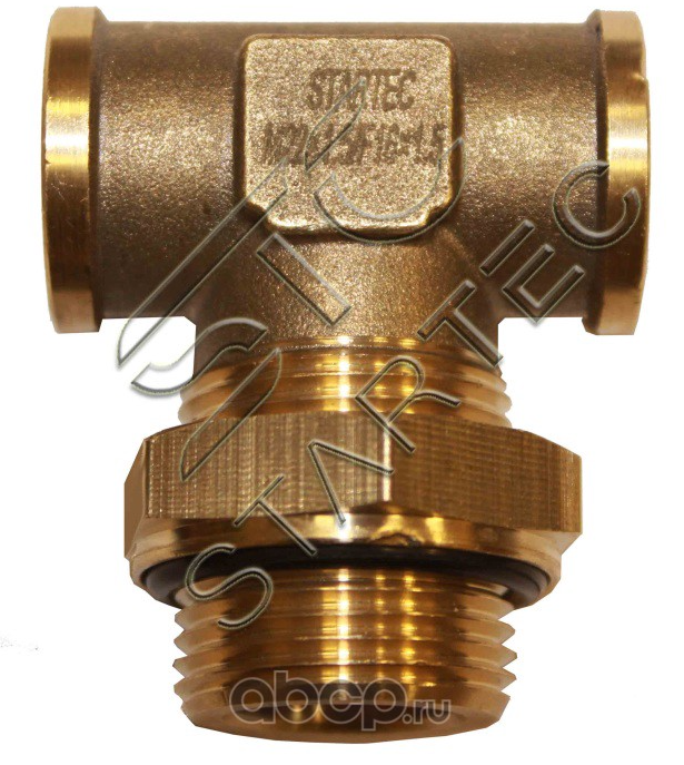 Фитинг т-образный м12/f16 c контргайкой и уплотнением