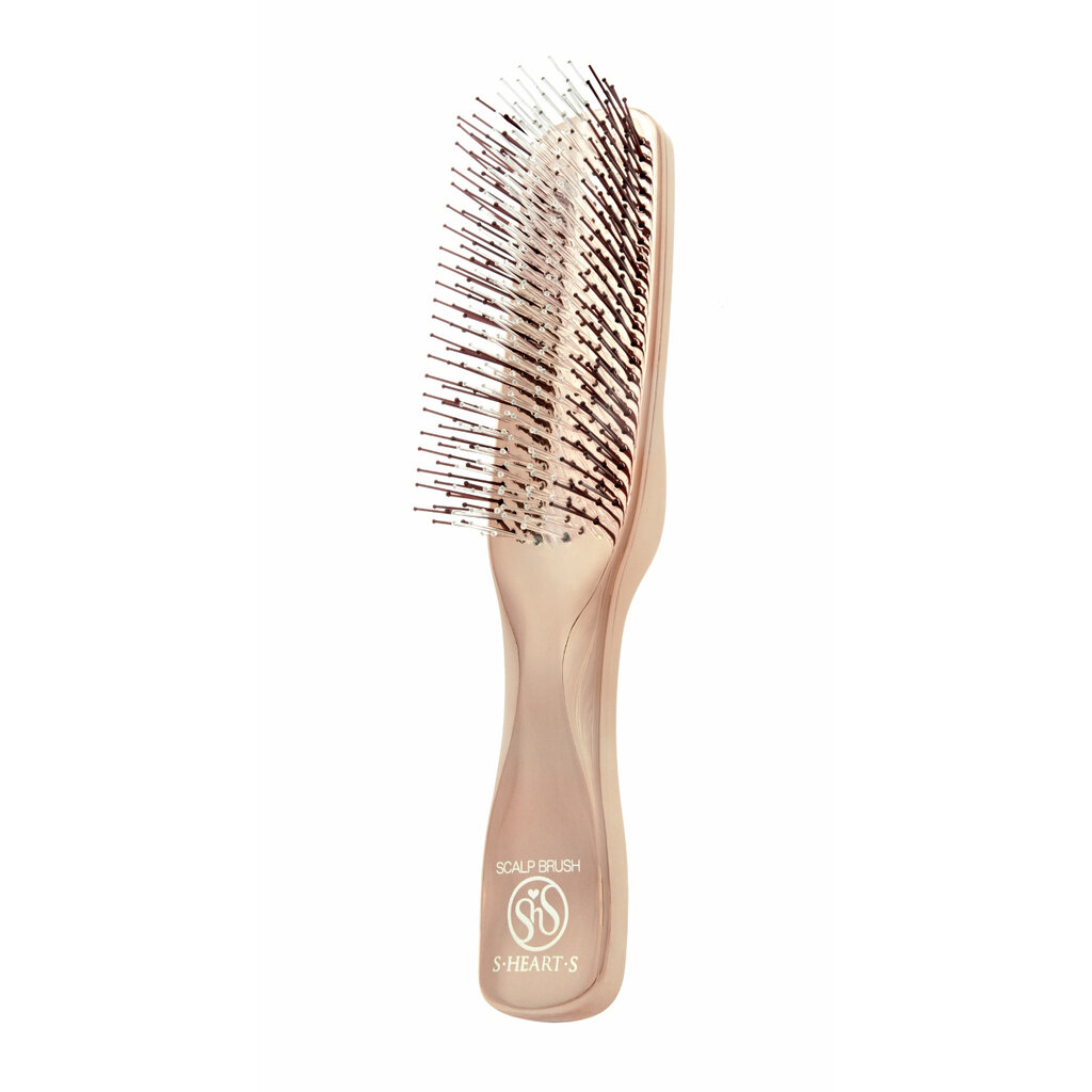 Японская массажная расческа для красоты и здоровья волос S-Heart-S Scalp Brush World Long