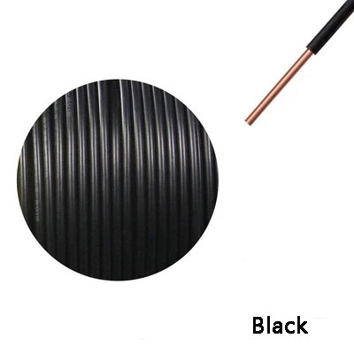 Одножильный медный Электрический кабель BV, 20awg 19/18/16AWG 14AWG 12AWG 10awg, ПВХ одножильный жесткий кабель 220 В, провод для домашнего ремонта