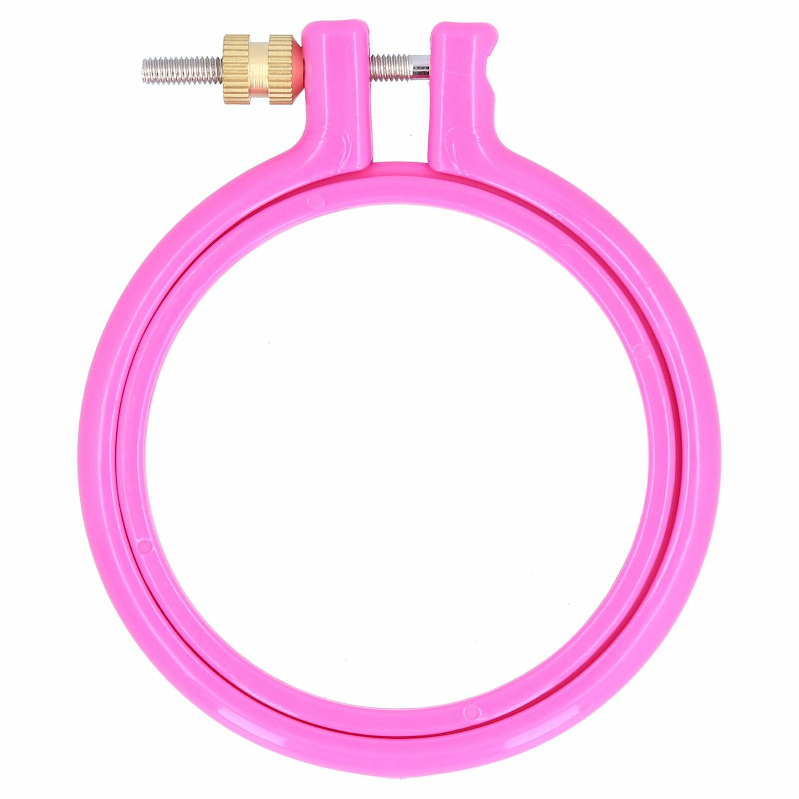 Круглая вышивка крестиком, пластиковое красочное кольцо-обруч для DIY Art Craft Sewing3in