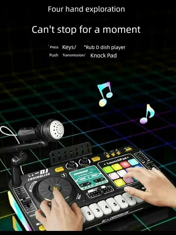 IPlay, детская игрушка для миксера DJ iLearn