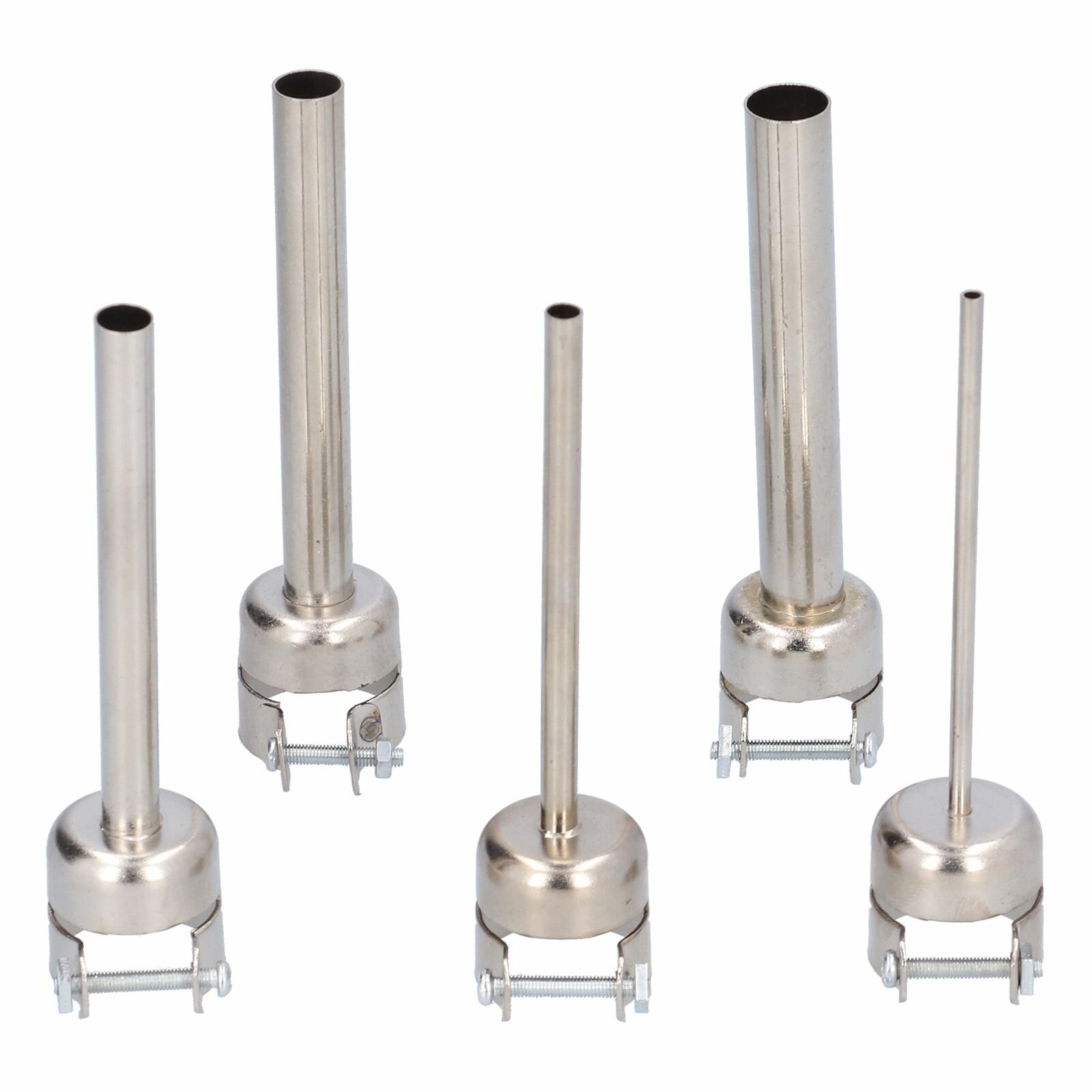 5 шт. комплект насадок для горячего воздуха, удлиненная прямая паяльная станция 850 BGA, аксессуар для демонтажной станции