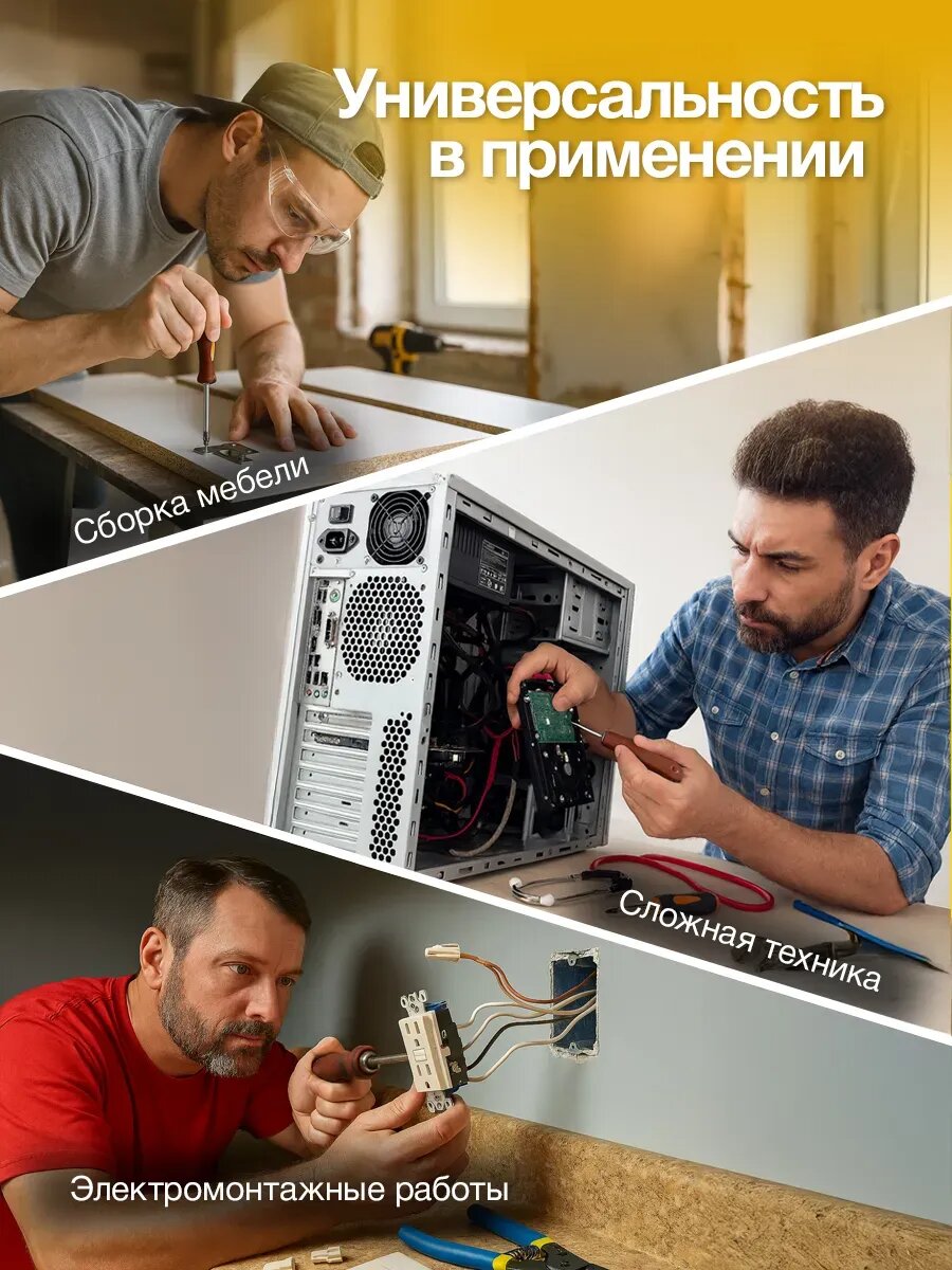 Набор отвёрток, 2 предмета — фото 1