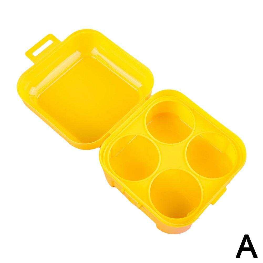 Контейнер для 4 яиц, переноска,10,5*10,5*7 см