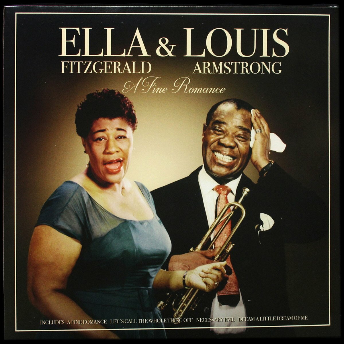 Виниловая пластинка Marathon Media International Ella Fitzgerald – A Fine Romance