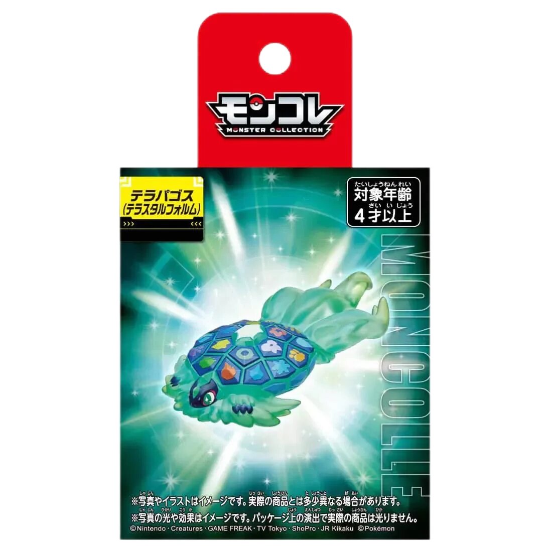 TAKARA TOMY Фигурка покемона Терапагос, Цвет: B, 5-8 см