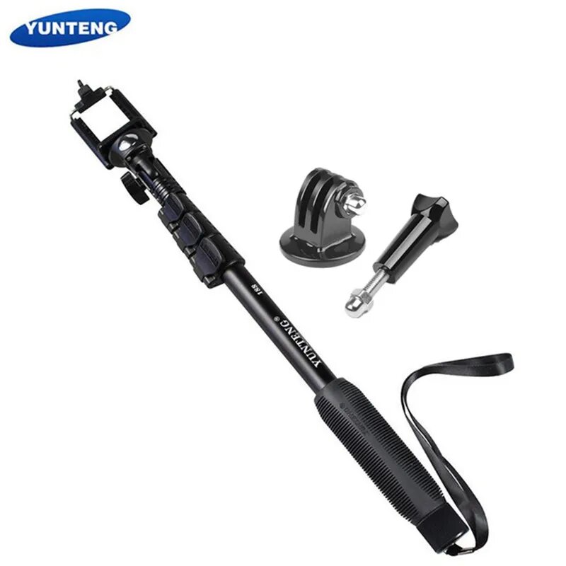 Селфи-палка YUNTENG YT-188 алюминиевая YT-188 and Adapter