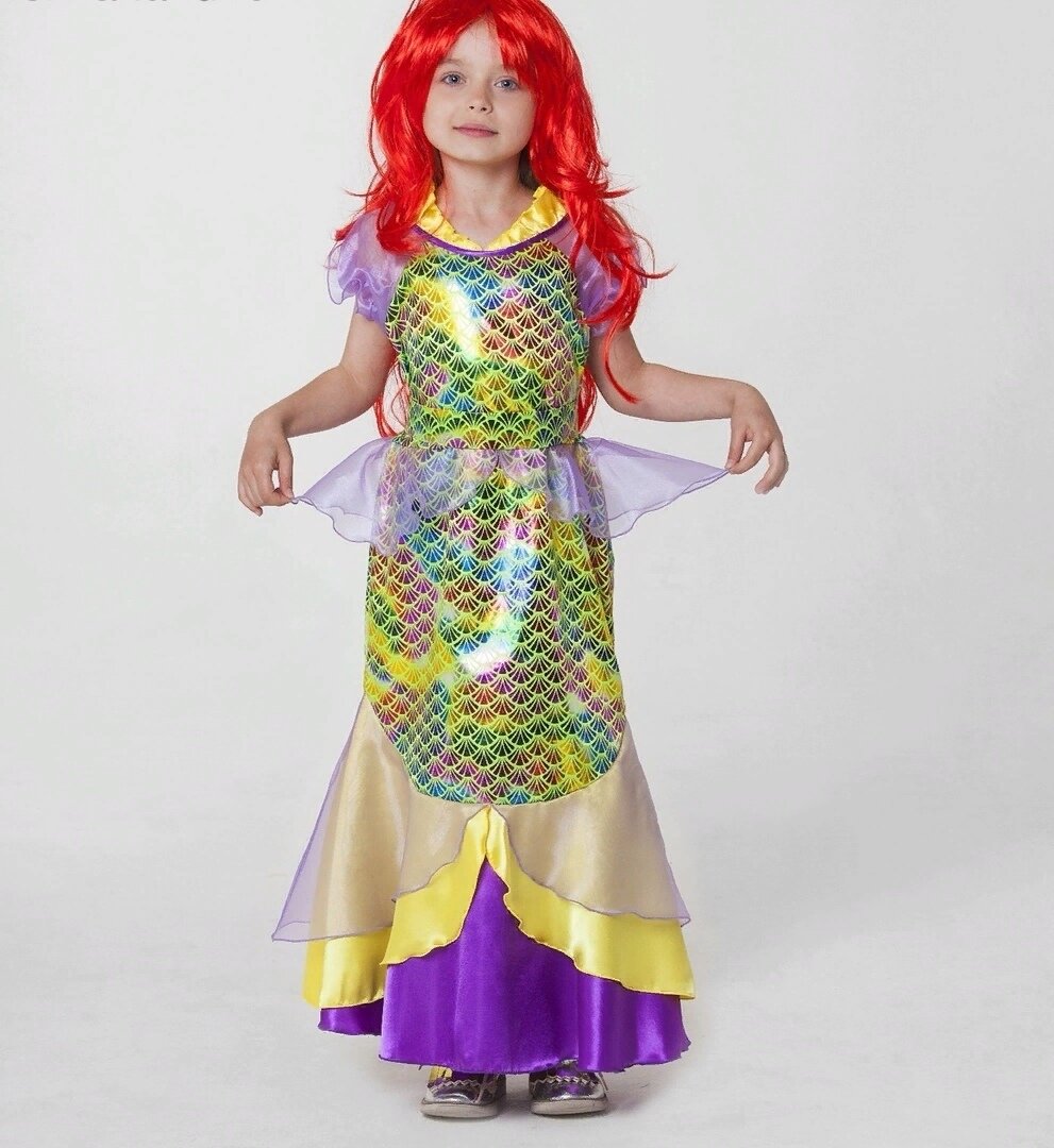 Карнавальный костюм русалочка рост 98-104см.