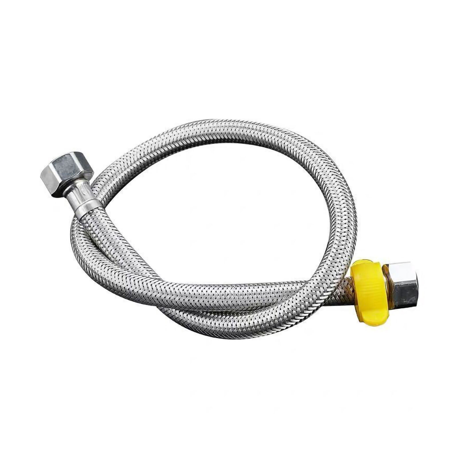 Шланг для подачи горячей и холодной воды в водонагреватель, нержавеющая сталь, для унитаза и стиральной машины, 60 см / 23,6 дюйма