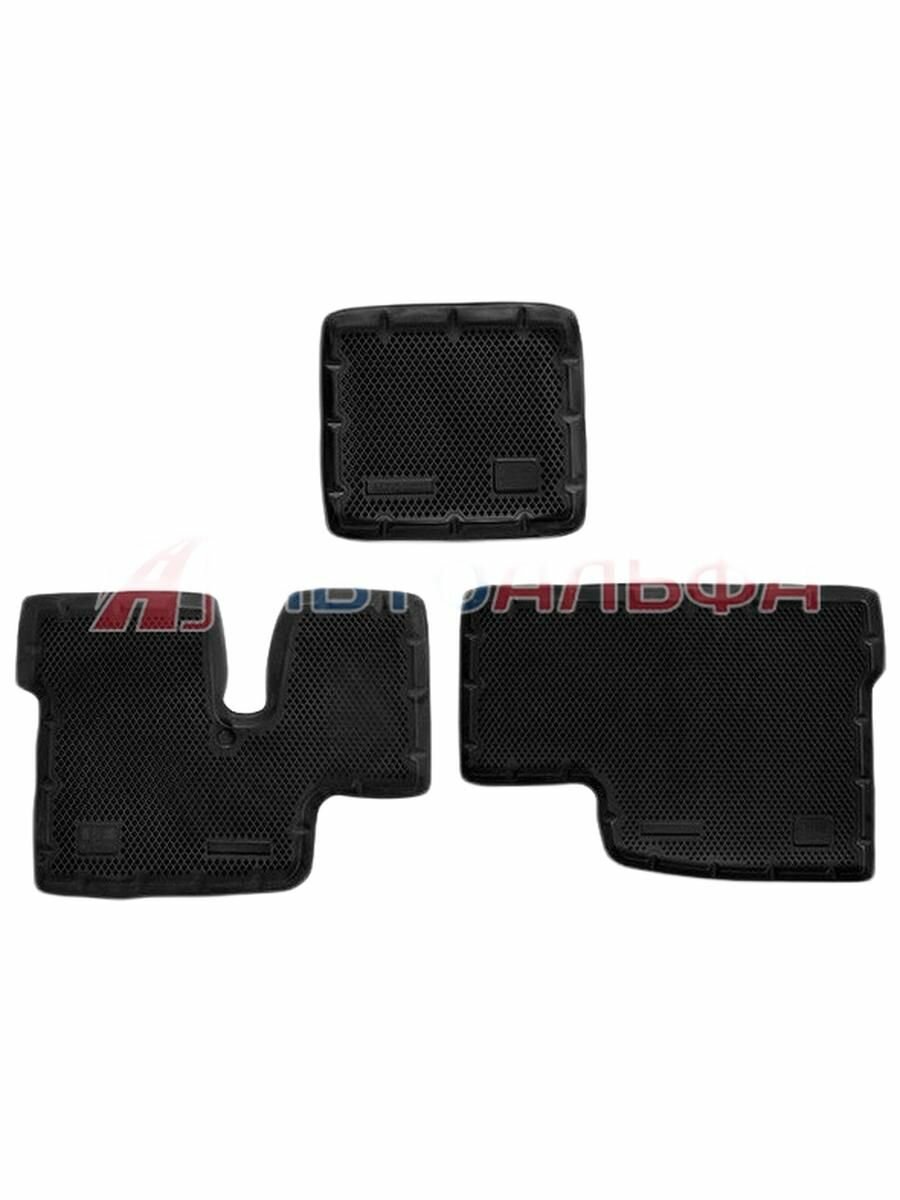 Коврик салона КАМАЗ из 3-х ТЭП ("EVA 3D") (м-пласт, г. Набережные Челны)