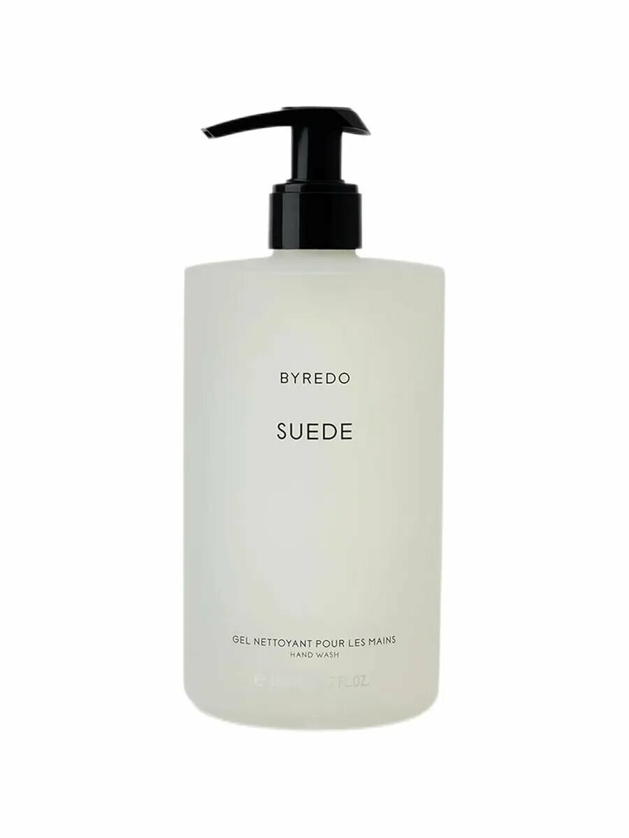 Мыло жидкое BYREDO "Suede" для рук, 450мл. унисекс, с дозатором