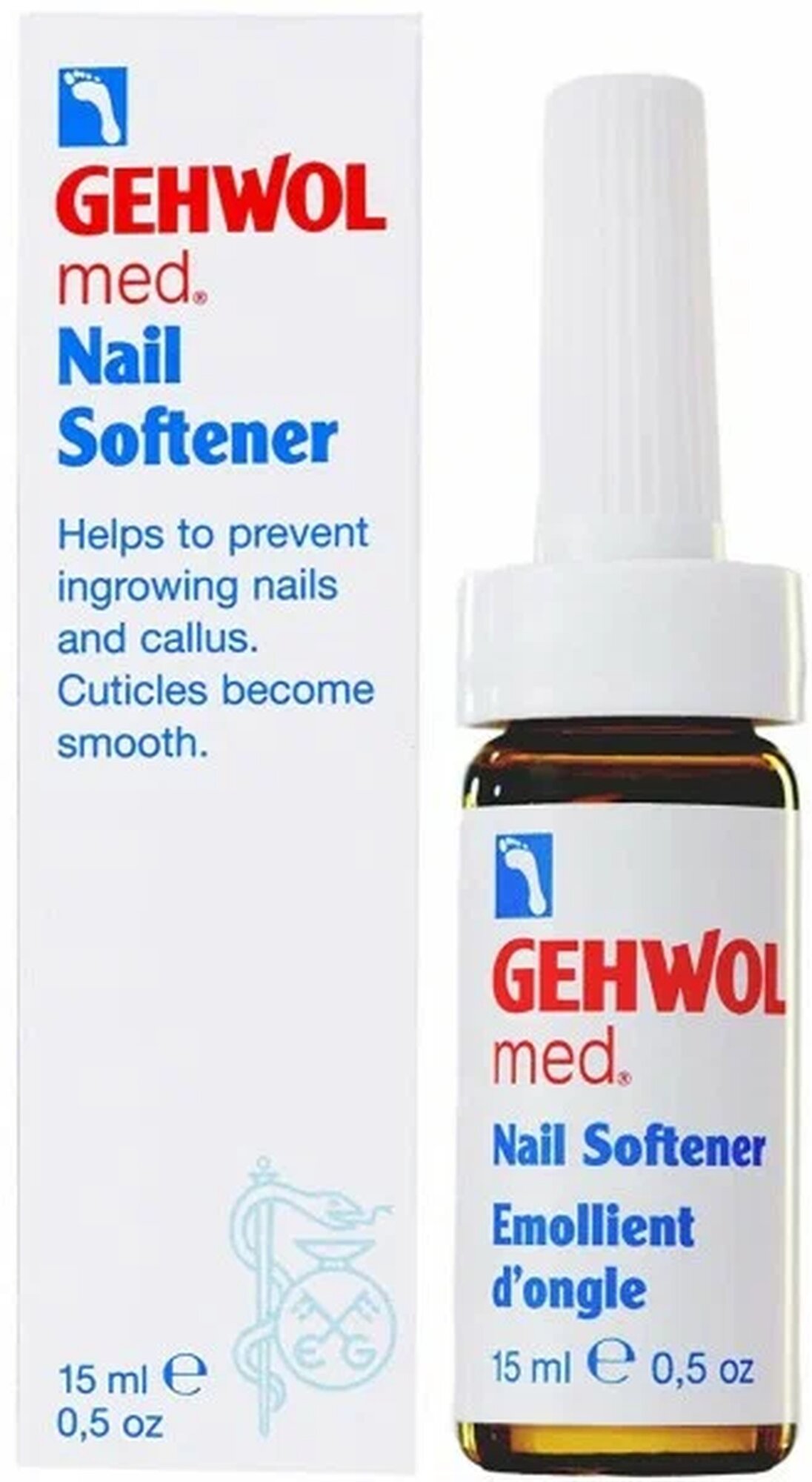 Gehwol Med Nail Softener - Смягчающая жидкость для ногтей 15мл