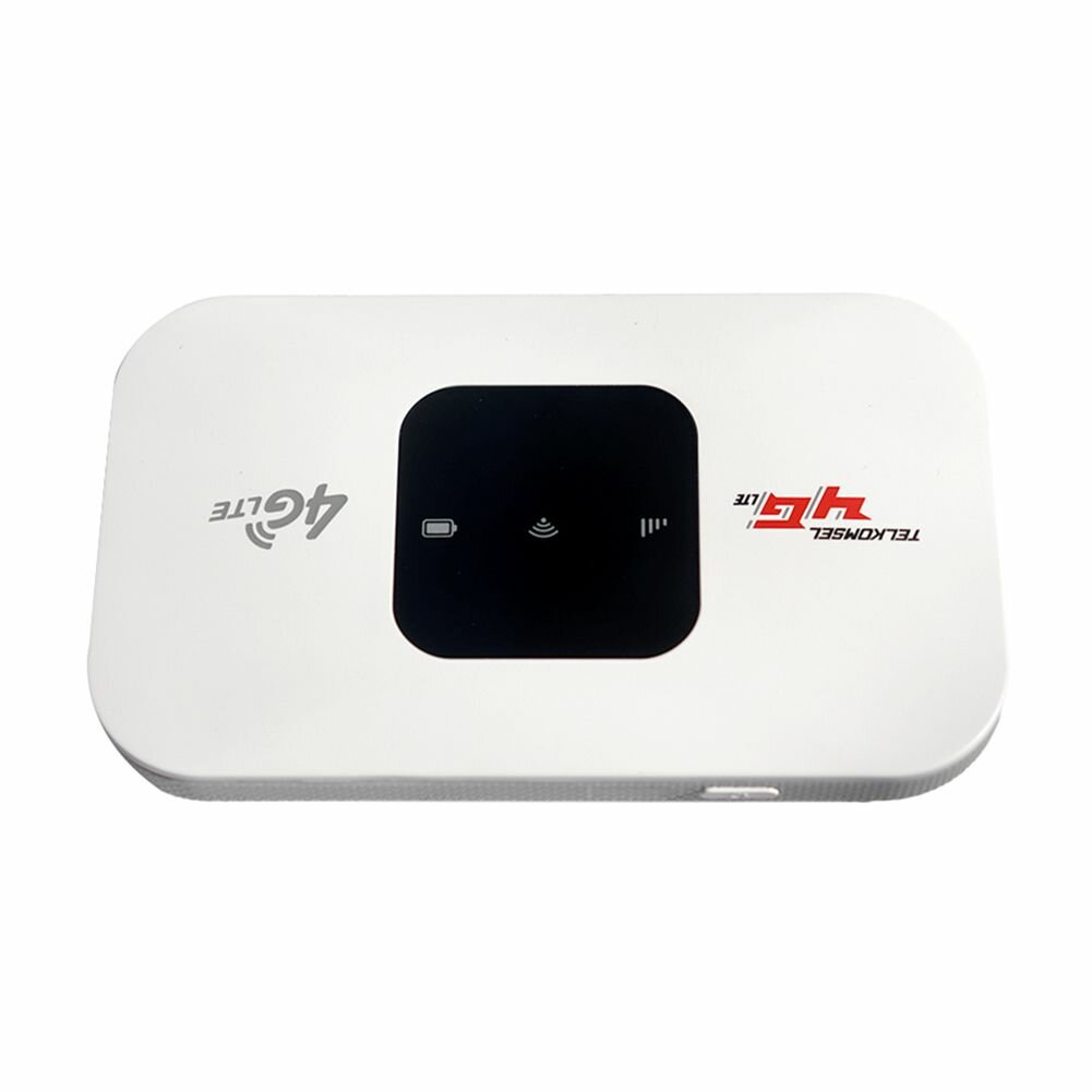 4G-маршрутизатор с поддержкой LTE FDD/TDD, портативный Wi-Fi роутер белого цвета с аккумулятором 2100 мА ч